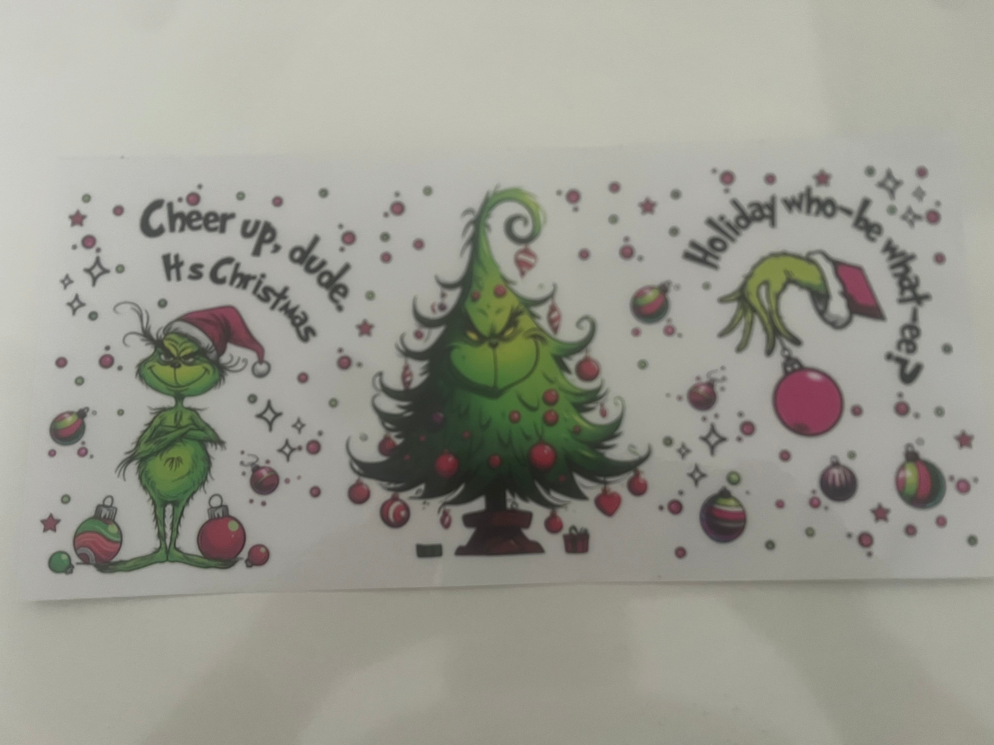 Grinch Christmas tree wrap exclusive – House of Wraps