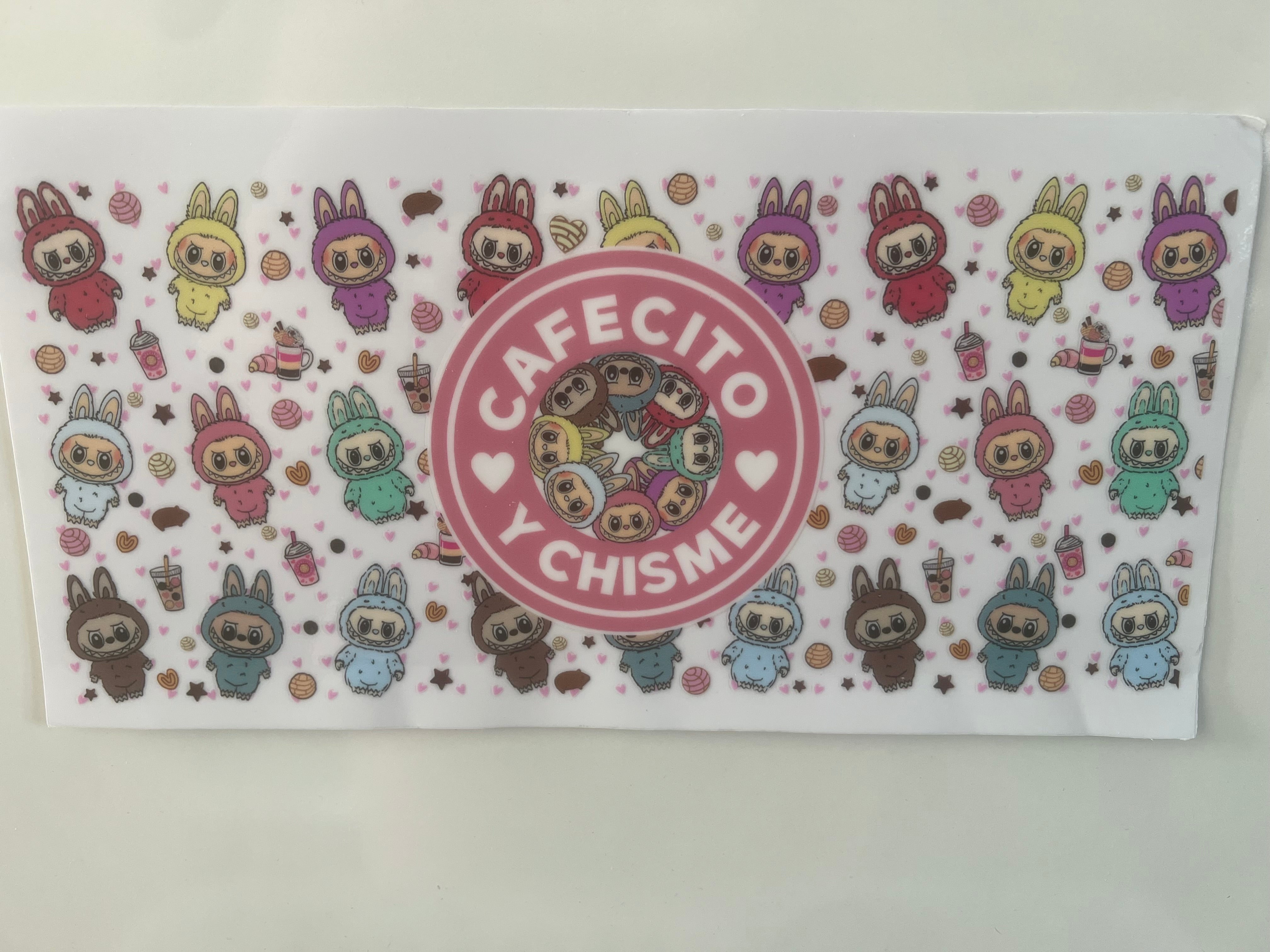 Labubu coffee cup style wrap exclusive – House of Wraps