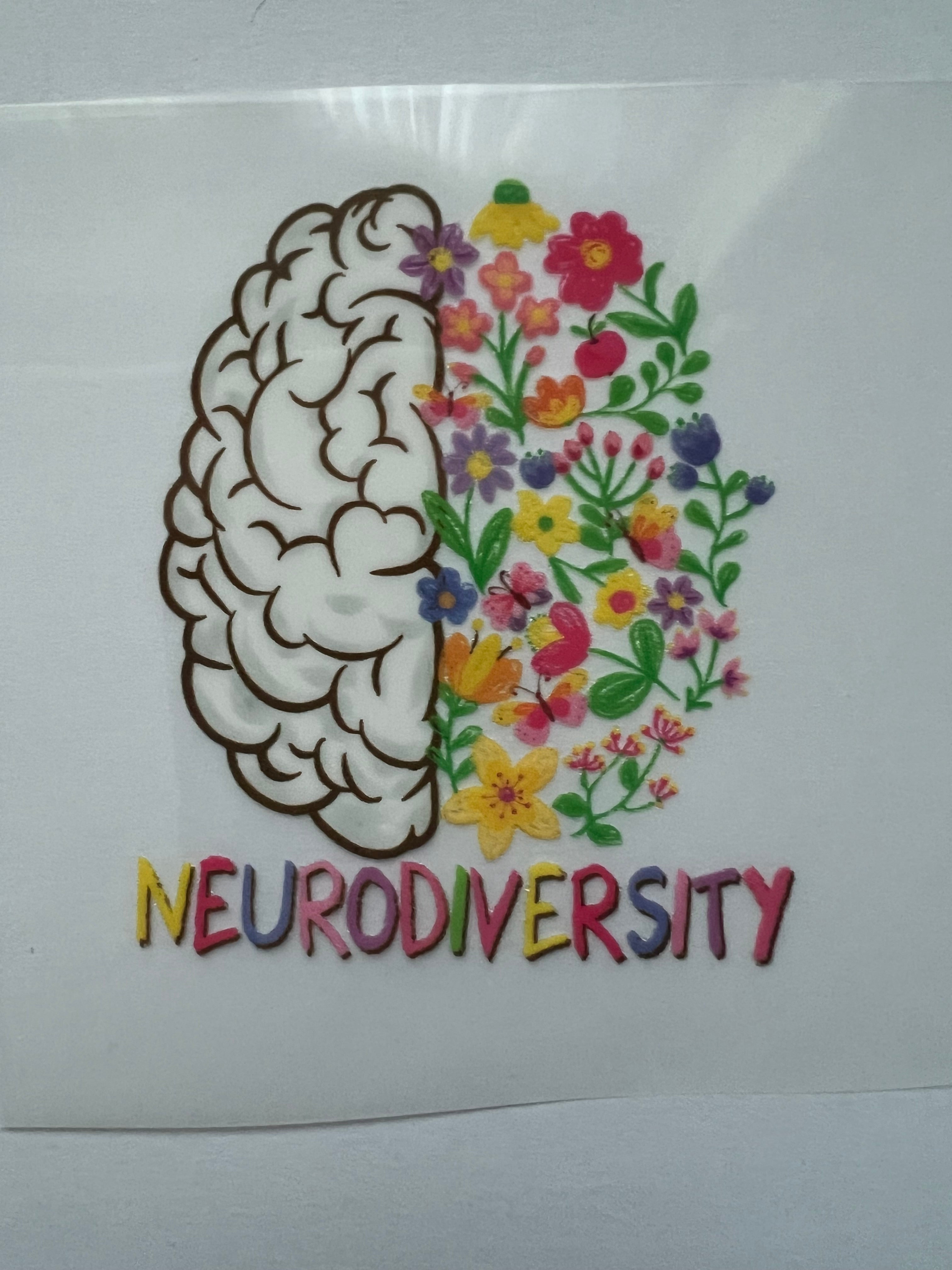 Neurodiversity brain DTF transfer POD – House of Wraps